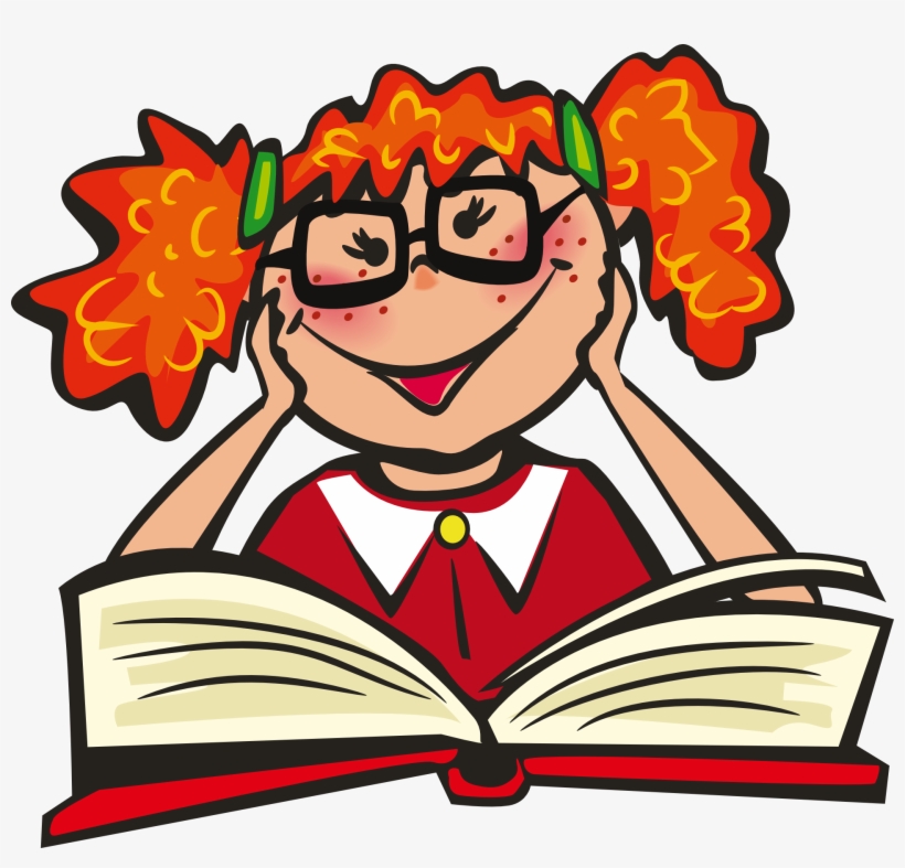 Happy Book Clipart