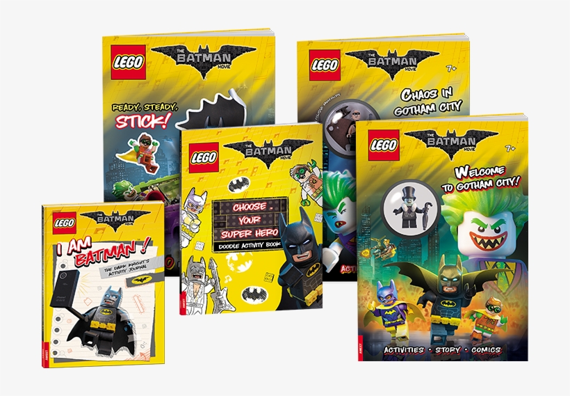 The Lego Batman Movie Books - Book Transparent PNG - 700x489 - Free ...