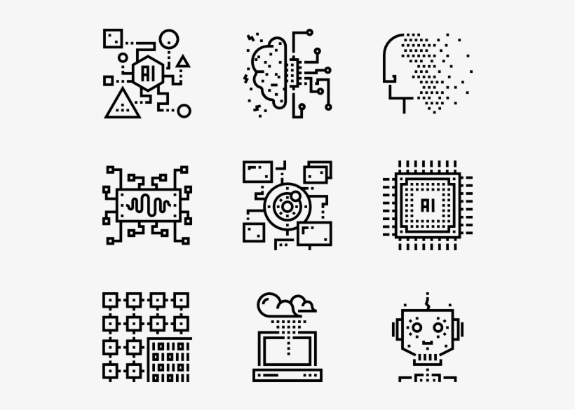 Artificial Intelligence - Chip Vector Png Transparent PNG - 600x564 ...