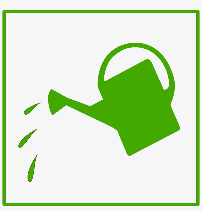 Download Free Clipart Pouring Water On Garden - Watering Can Free ...