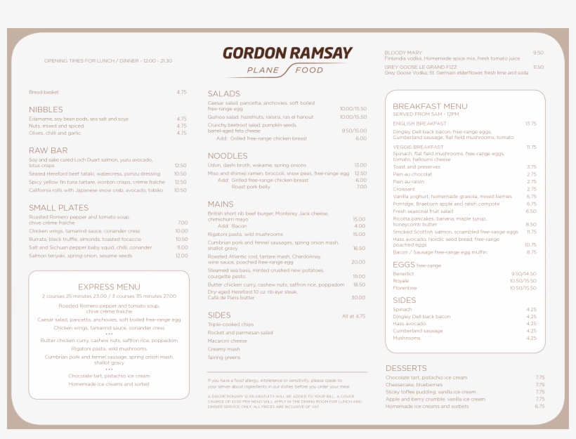 Download As Pdf - Plane Food Menu Transparent PNG - 2728x1949 - Free ...