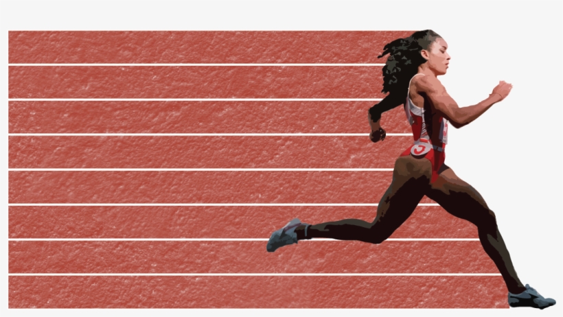 Every Country's Fastest Woman In One Race - Fastest Woman Transparent ...