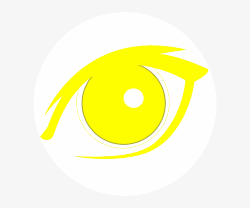 How To Set Use Yellow Eye Icon Clipart Transparent PNG - 600x600 - Free ...