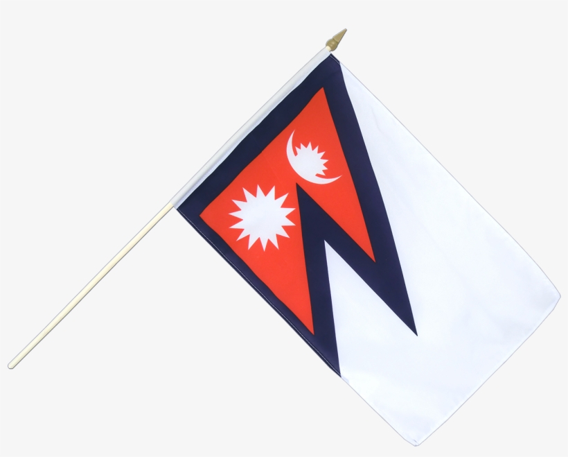 Free Download Nepal Hand Waving Flag - Small Nepal Flag - 12x18 ...
