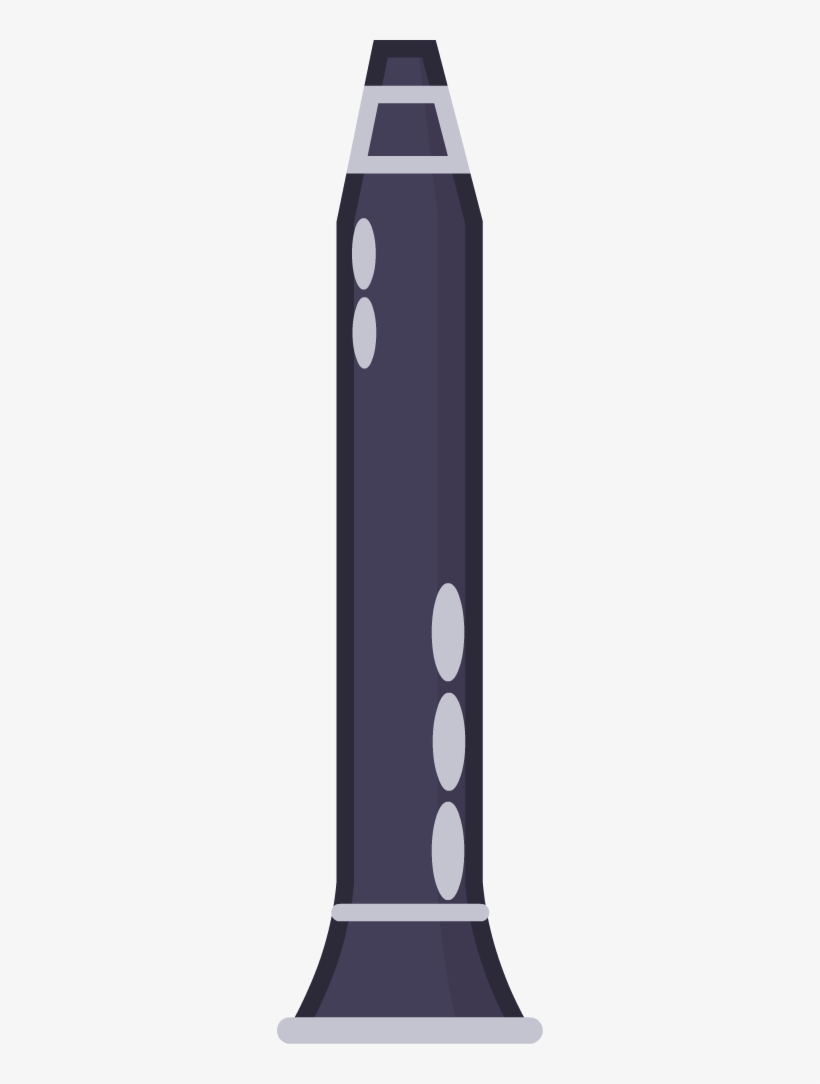 Clarinet Body - Clarinet Bfdi Transparent PNG - 266x1004 - Free ...