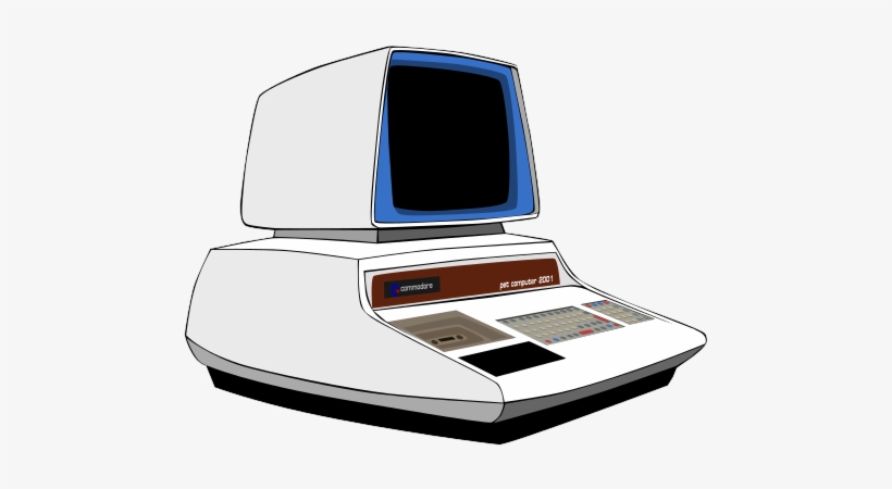 Computer Free To Use Clipart - Vintage Computer Clipart Transparent PNG ...