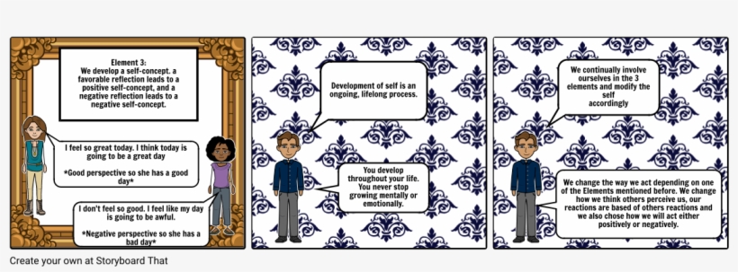 The Looking Glass Concept - Cartoon Transparent PNG - 1164x385 - Free ...