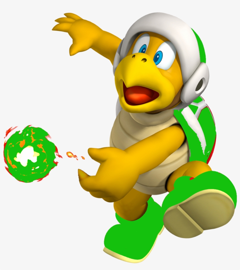 Green Fire Bro - Mole Bro Fantendo Transparent PNG - 1185x1173 - Free ...