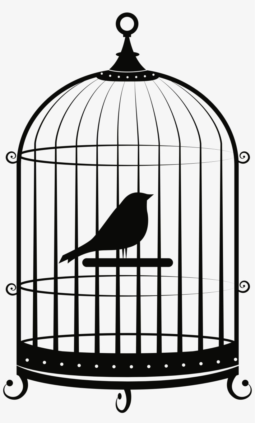 Cage Png Clip Freeuse Stock - Bird In Cage Png Transparent PNG ...