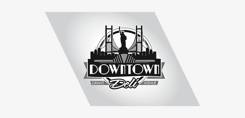 Downtown Deli Logo - Downtown Logo Design Transparent PNG - 520x316 ...