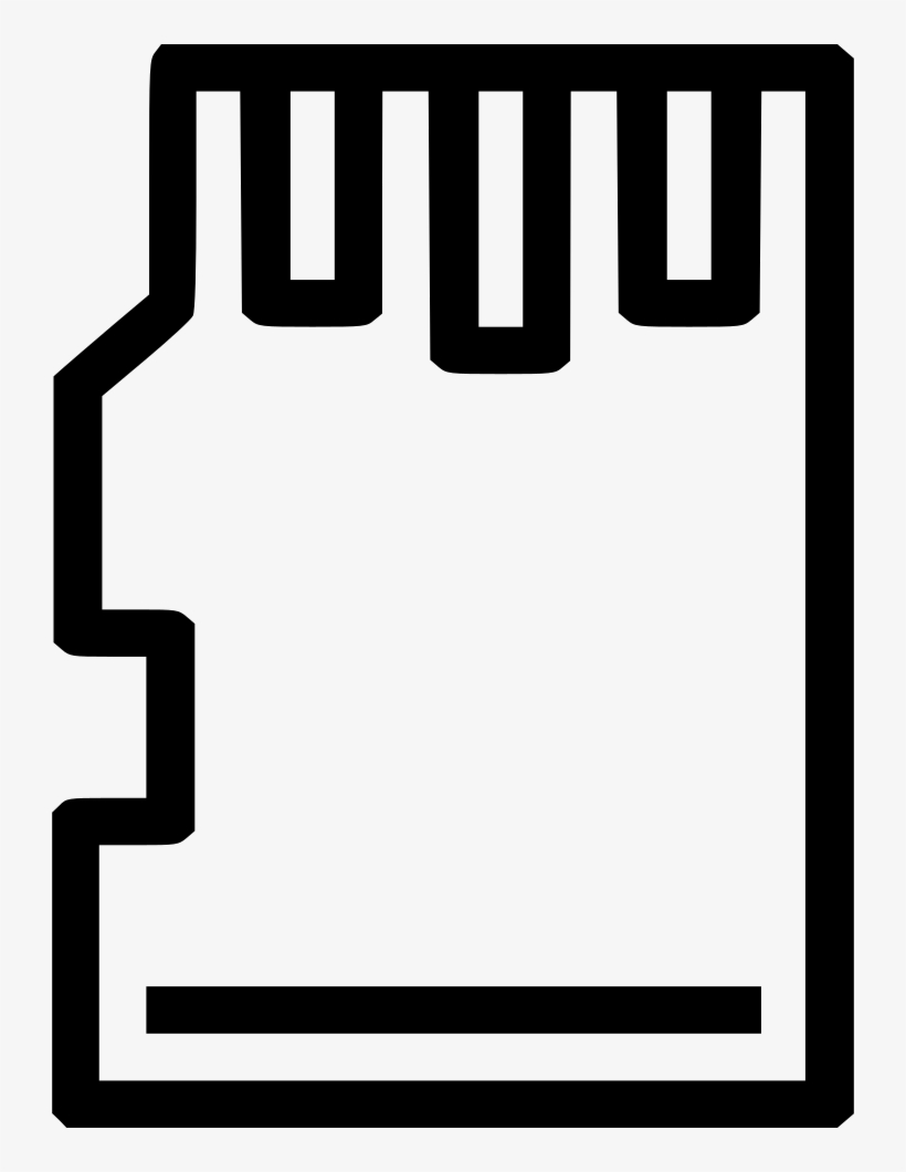 Memory Sd Card Storage Hardware Save Mobile Comments - Memory Card Icon ...
