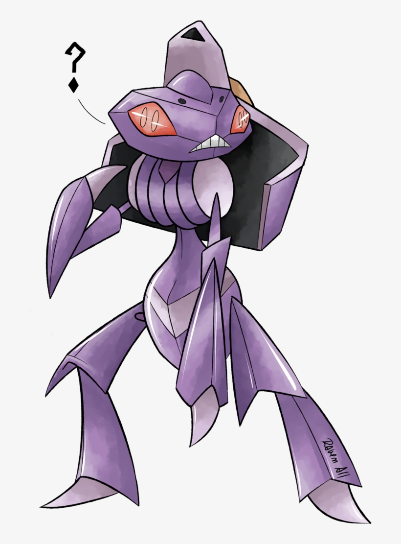 Genesect By Allocen - Pokemon Genesect Transparent PNG - 800x1173 ...