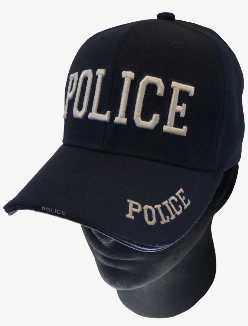 Police Baseball Cap Dark Navy - Baseball Cap Transparent PNG ...