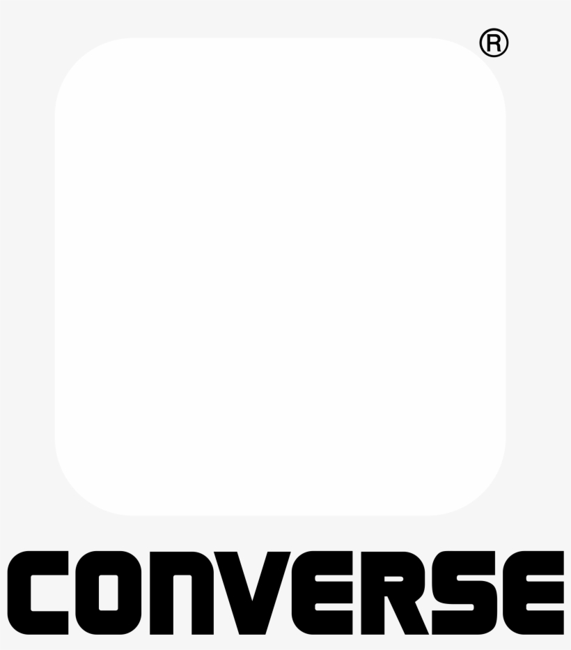 Converse Logo Black And White - Converse Unise Fashion Convers Shoes ...