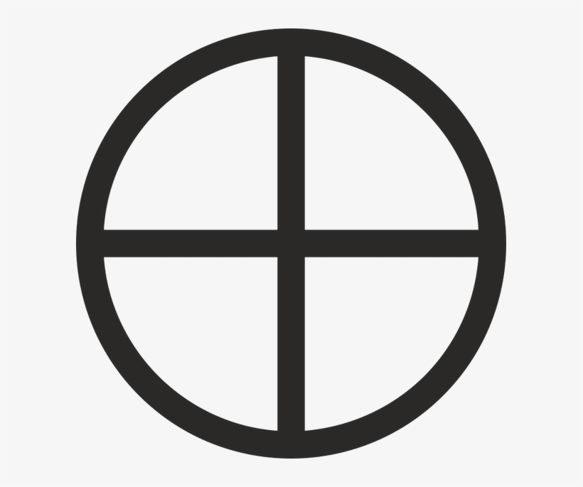 Secular Intersecting - Earth Symbol Transparent PNG - 605x605 - Free ...