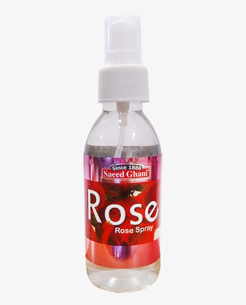 Rose Water Spray - Saeed Ghani Rose Water Spray Transparent PNG ...