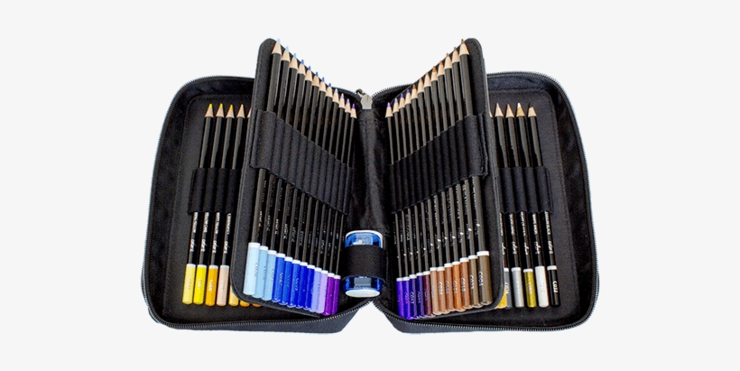 Premium 72 Colored Pencil Set With Case And Sharpener - Colorit Colored ...