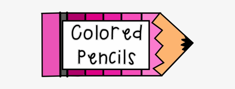 Download Purple Clipart Colored Pencil - Pencils Label - HD Transparent ...