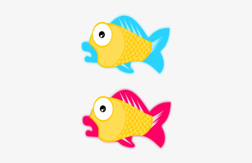 Fish Shark Borders And Frames Drawing Cartoon - Cartoons Fish Png ...