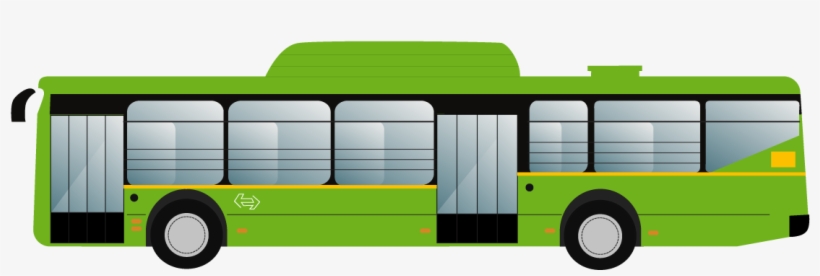 A Delhi Dtc Bus Transparent PNG - 1198x423 - Free Download on NicePNG