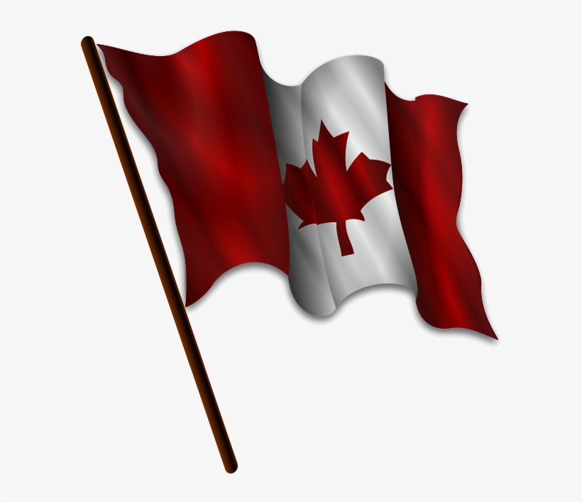 Canadian Flag - Waving Canadian Flag Vector Transparent PNG - 800x771 - Free Download on NicePNG