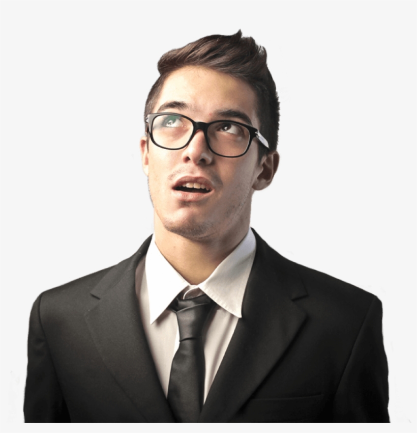 Free Png Thinking Man Png Images Transparent - Young Businessman Png ...