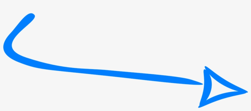 Arrow, Right, Blue, Handdrawn, Pointing Transparent PNG - 680x340 ...