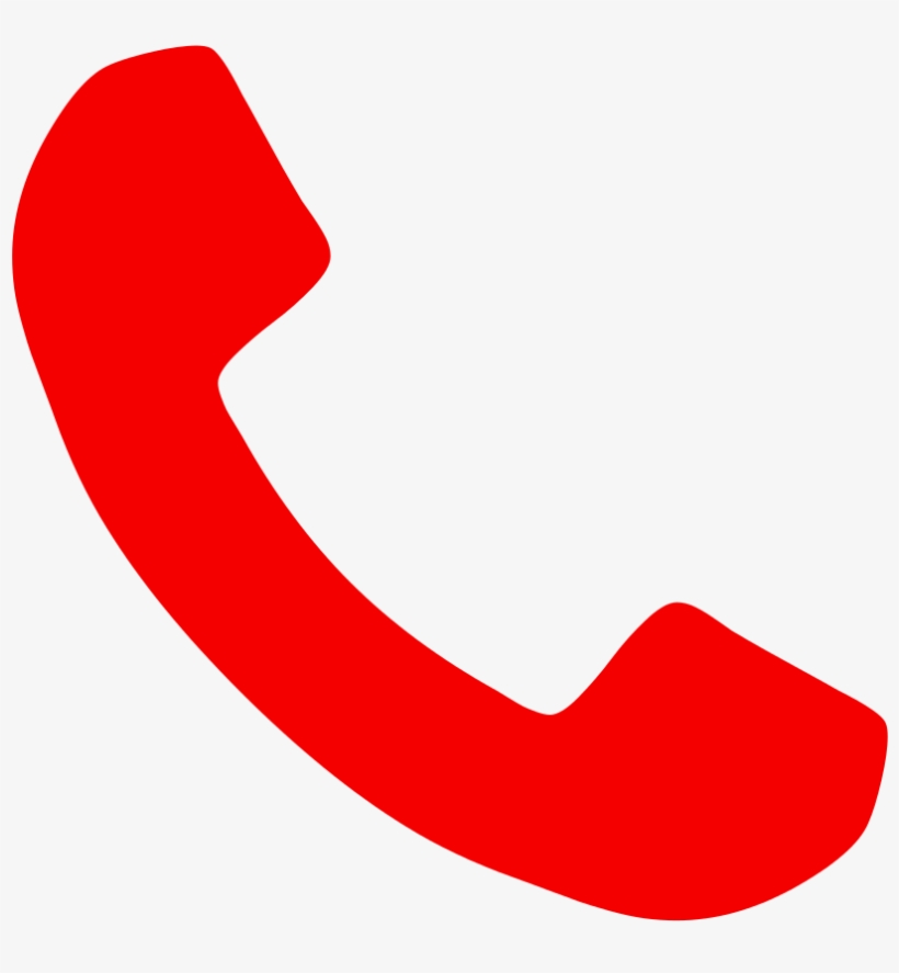 Download Red Phone Font-awesome - Phone Icon Png Red - HD Transparent ...