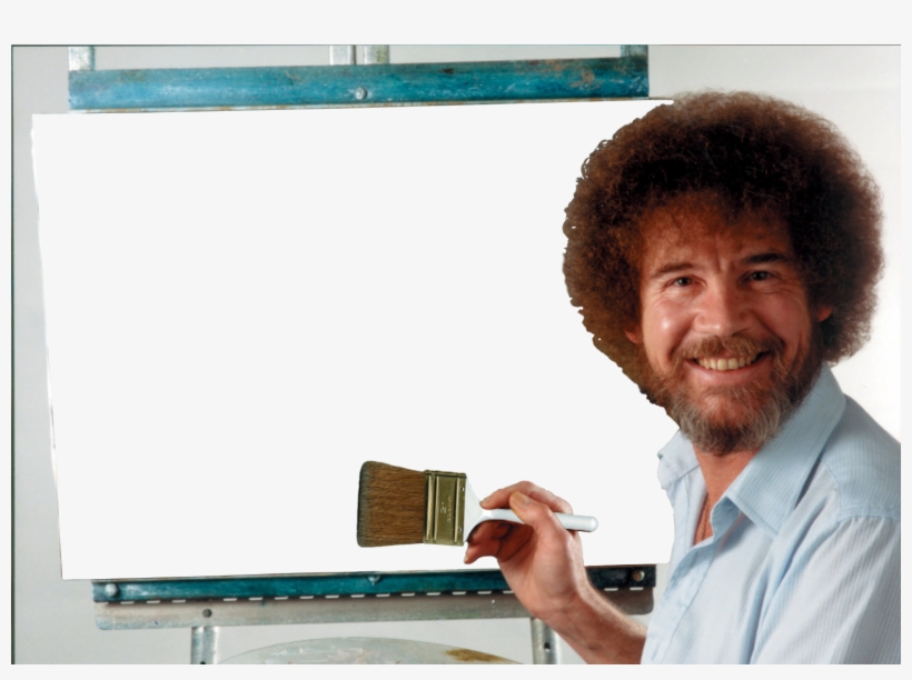 Download Bob Ross Transparent - Happy Little Accidents: The Wit ...