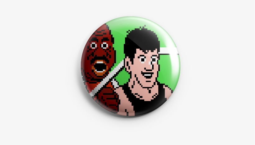 Mike Tyson's Punch-out Buttons - Little Mac Punch Out Transparent PNG ...