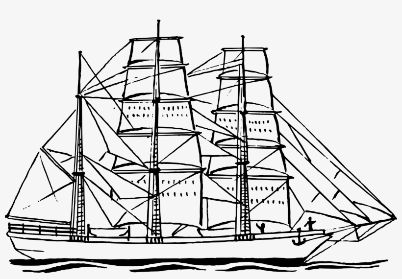 Ship Outline Drawing At Getdrawings Com Free - Tall Ships Logo Mug ...