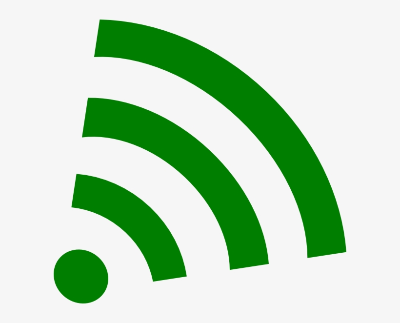 Clip Art At Clker Com Vector Online - Wifi Signal Icon Green ...