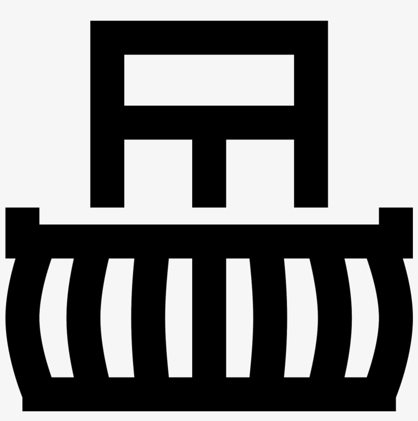 This Icon Represents A Balcony - Balcony Symbol Transparent PNG ...