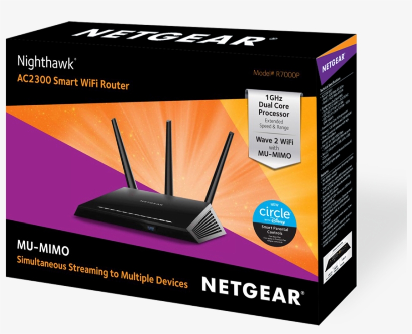 Nighthawk Ac2300 Smart Wifi Router • Three Detachable - Netgear ...