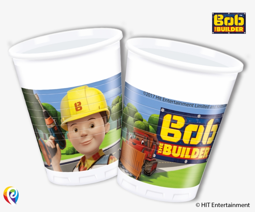 Bob The Builder Party Cup - 8 Bicchieri In Plastica 20 Cl Bob ...