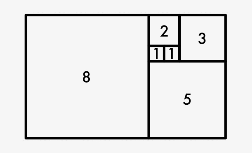 Fibonacci Squares 6 Cropped - Fibonacci Sequence Boxes Transparent PNG - 667x417 - Free Download ...