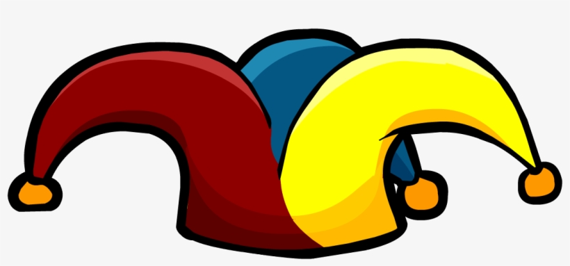 Villagejesterhat - Cartoon Jester Hat Transparent PNG - 1111x465 - Free ...