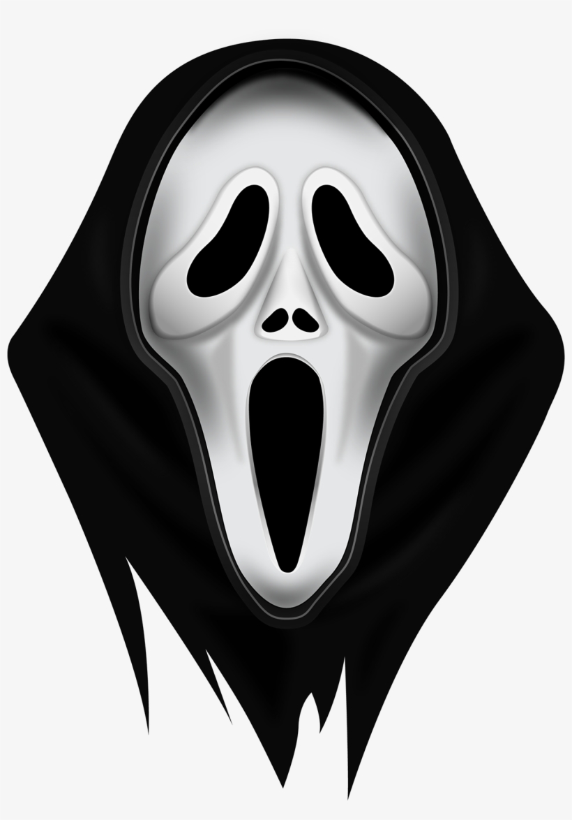 Scream Mask Illustration On Wacom Gallery Vector Stock - Scream Png ...