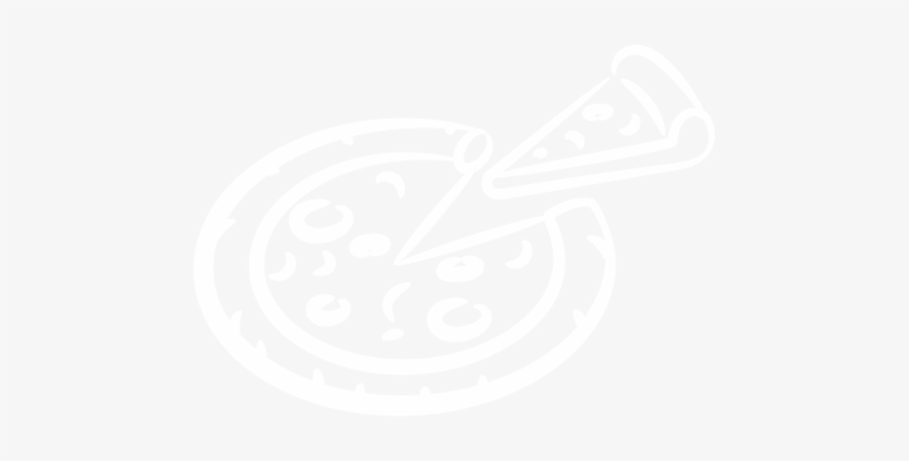 Download White Pizza Icon - Pizza - HD Transparent PNG - NicePNG.com