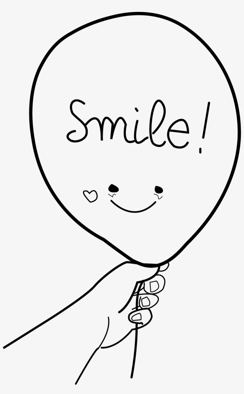 Drawn Balloon String Template - Drawing Ballon Transparent PNG ...