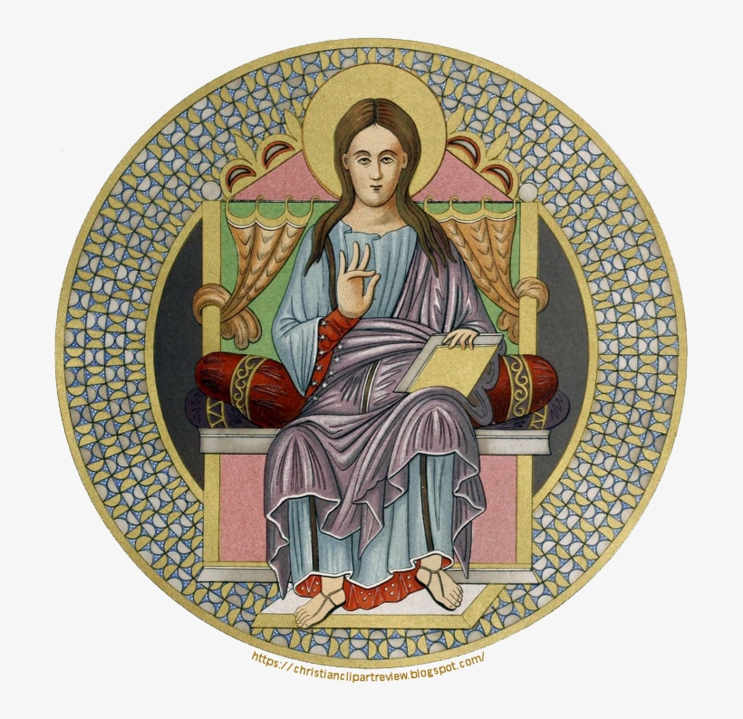 A Youthful Painting Of Jesus - Wiki Transparent PNG - 716x723 - Free ...