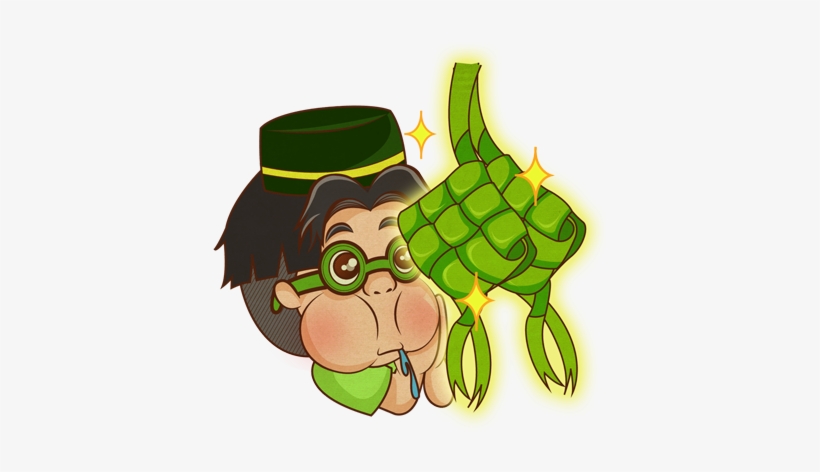 Download Ketupat Lebaran - Emoji Raya - HD Transparent PNG - NicePNG.com