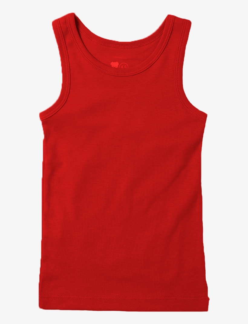 Child Wearing The Tank In Kids Size 2 And Color Cherry - Tank Top Kids ...