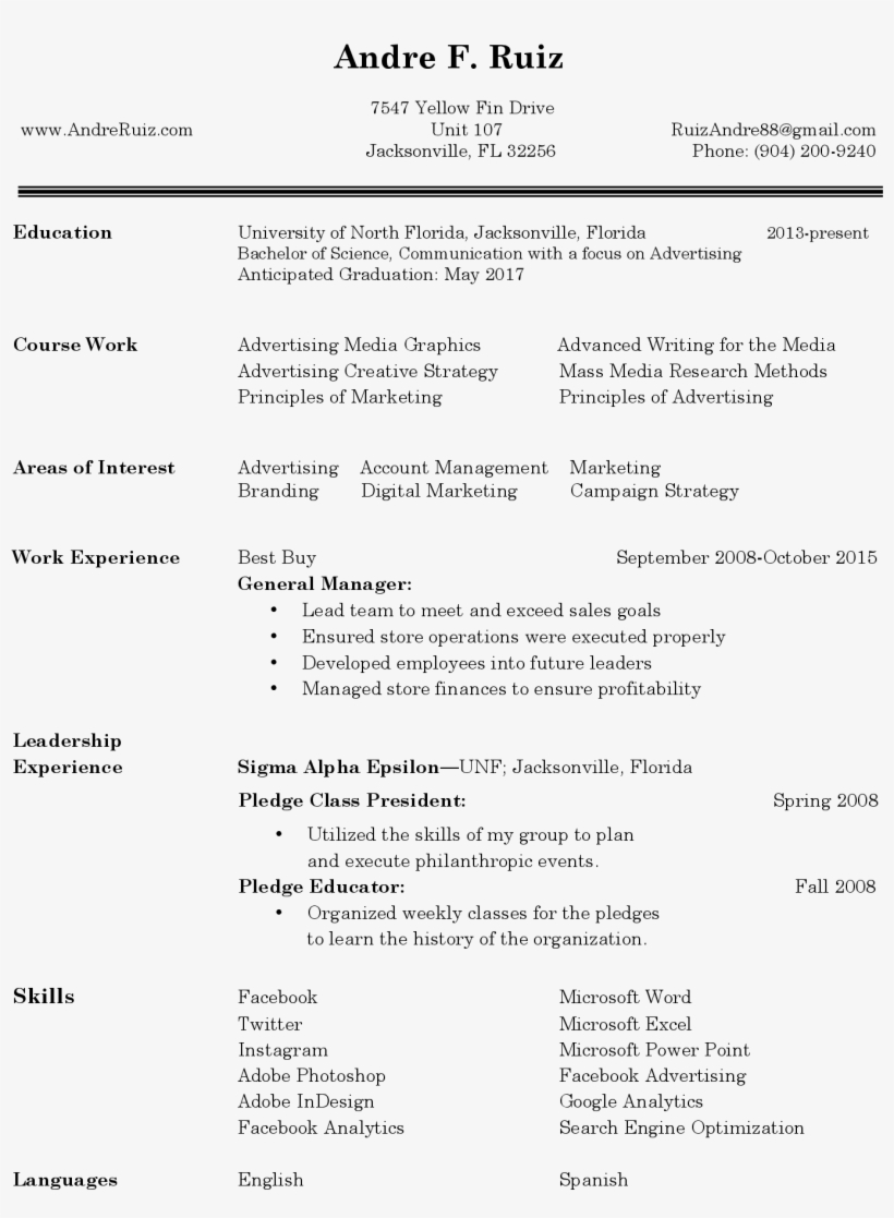 Target-resume - Document Transparent PNG - 1700x2200 - Free Download on ...