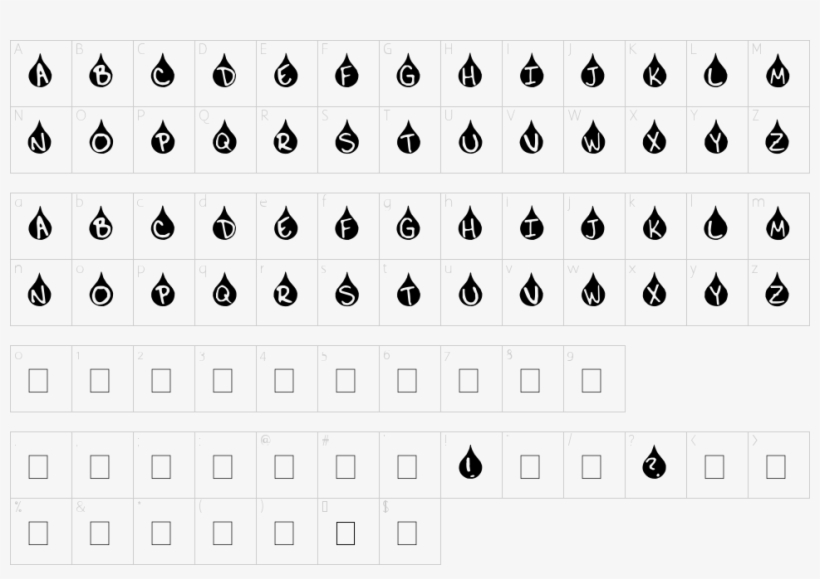 Character Map - Font Transparent PNG - 963x633 - Free Download on NicePNG