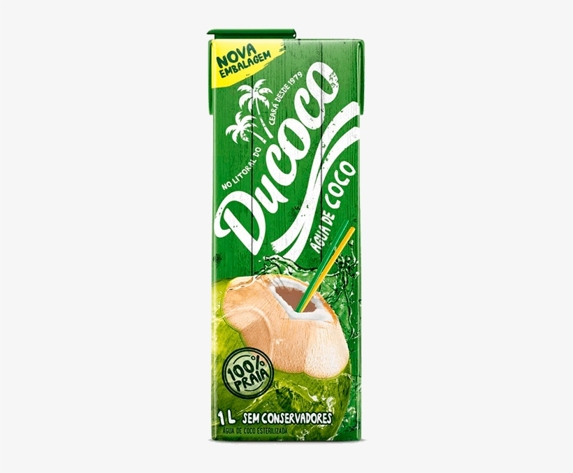 Água De Coco Ducoco 1l - Agua De Coco Ducoco 200ml Png Transparent PNG ...