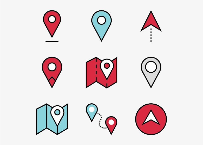 Gps And Maps - Map Point Png Transparent PNG - 600x564 - Free Download ...