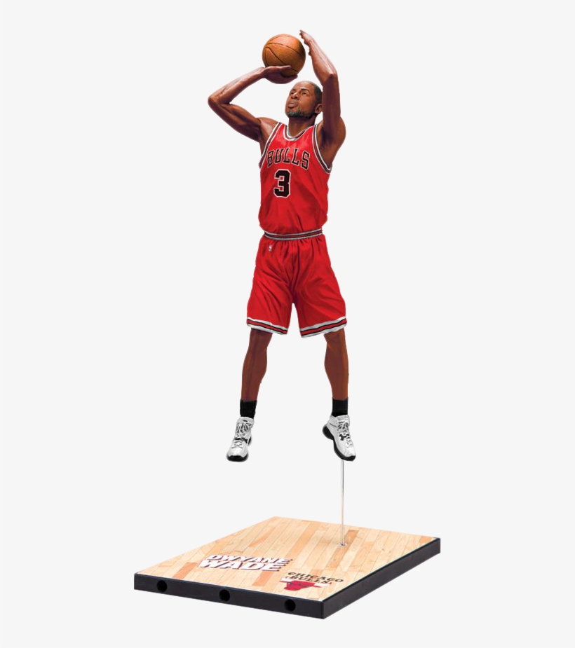 Dwayne Wade 7” Action Figure By Mcfarlane Toys - Mcfarlane Toys Nba ...