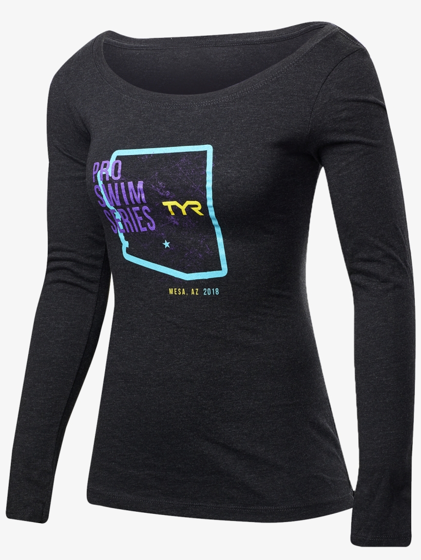 Tyr Women's Pro Series Mesa Ls Shirt - Long-sleeved T-shirt Transparent ...