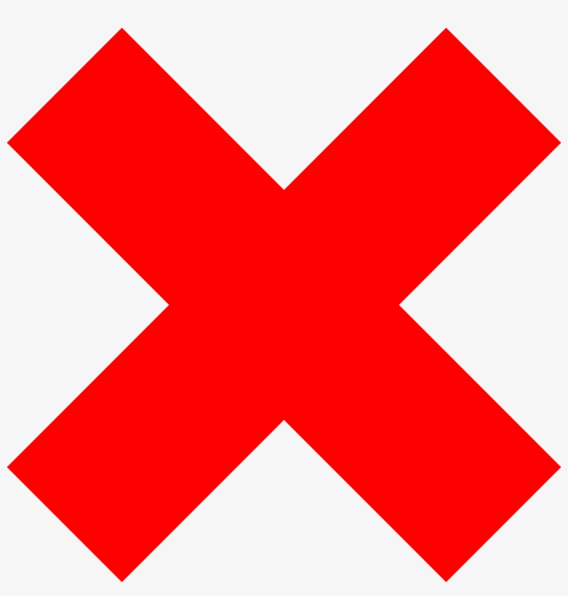 Delete, Remove, Cross, Red, Cancel, Abort, Error - Black And White ...